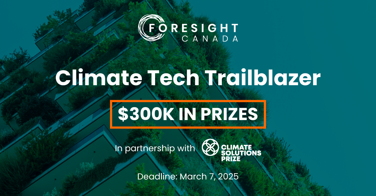 Climate Tech Trailblazer Award Offers $300K for Innovators | CleanEnergy.ca